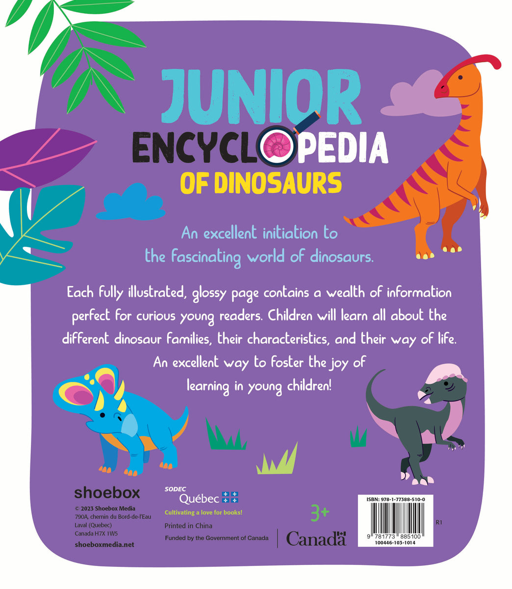 Junior Encyclopedia of Dinosaurs – Shoebox