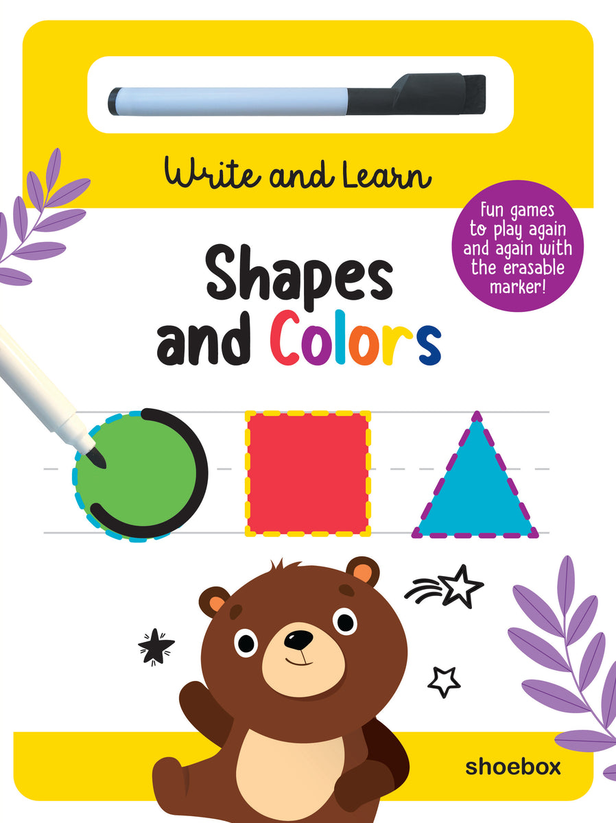 Write and Learn : Shapes and Colors – Shoebox